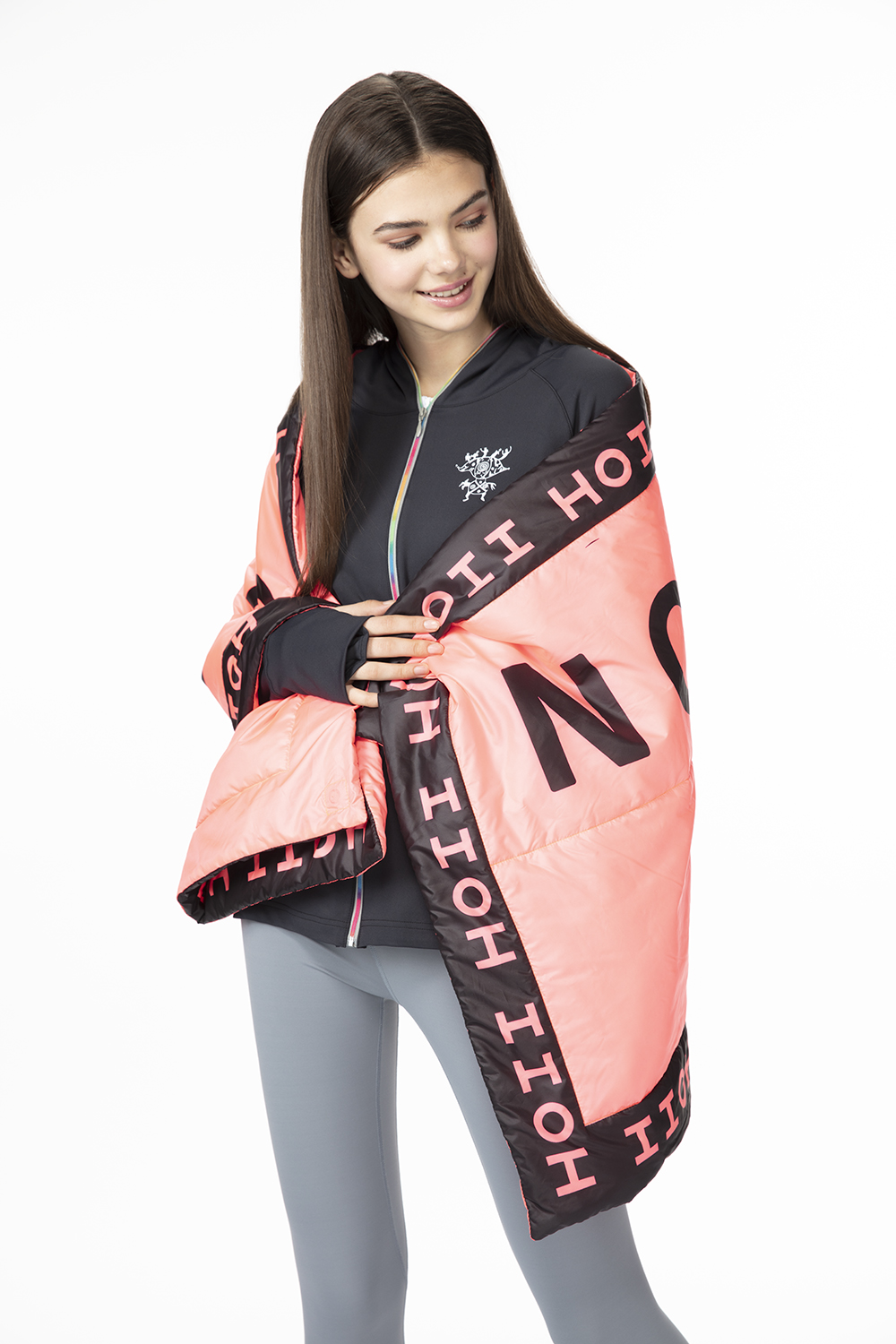 HOII雙面鋪棉披肩 | HOII后益