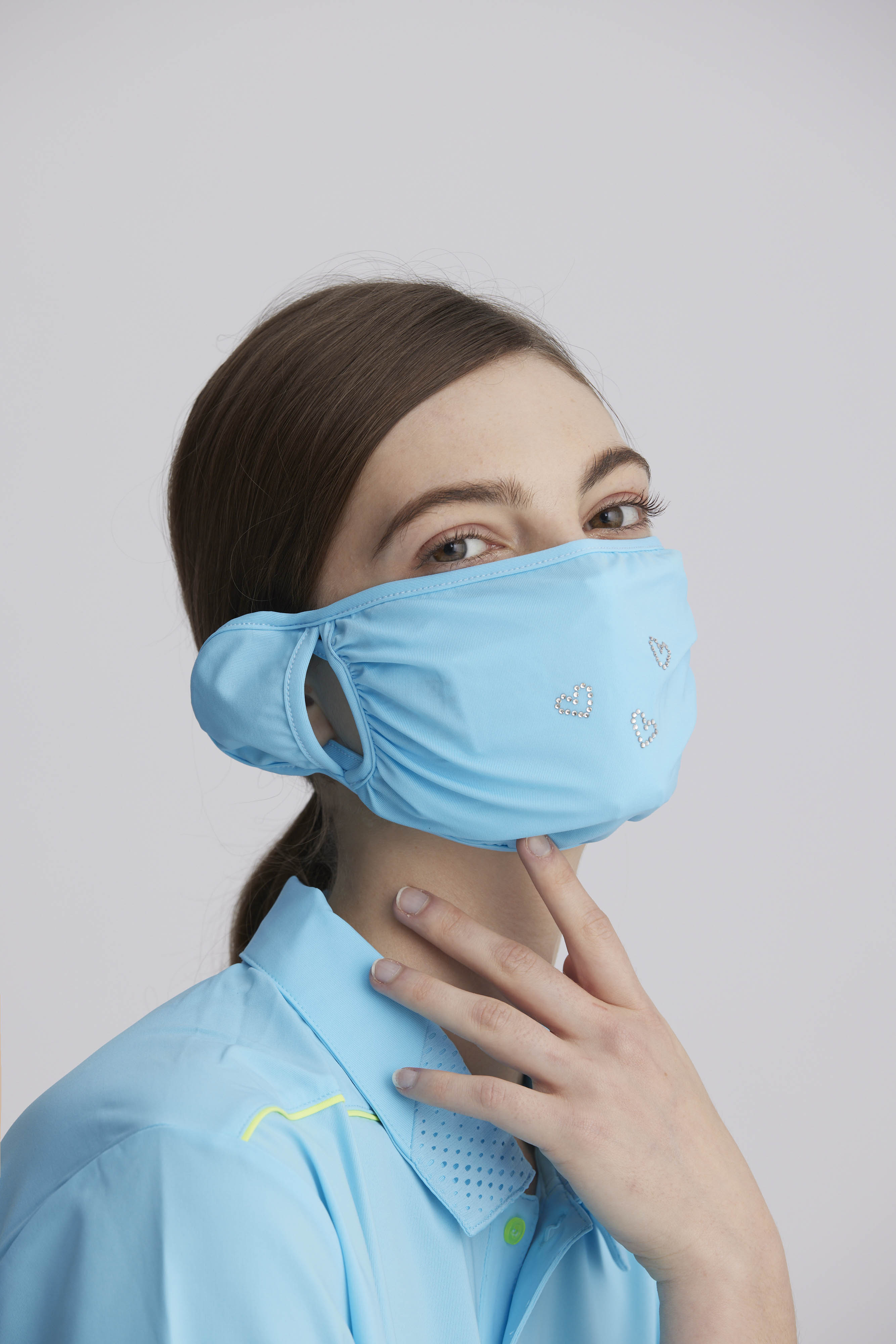 Crystal Heart Mouth Mask | HOII